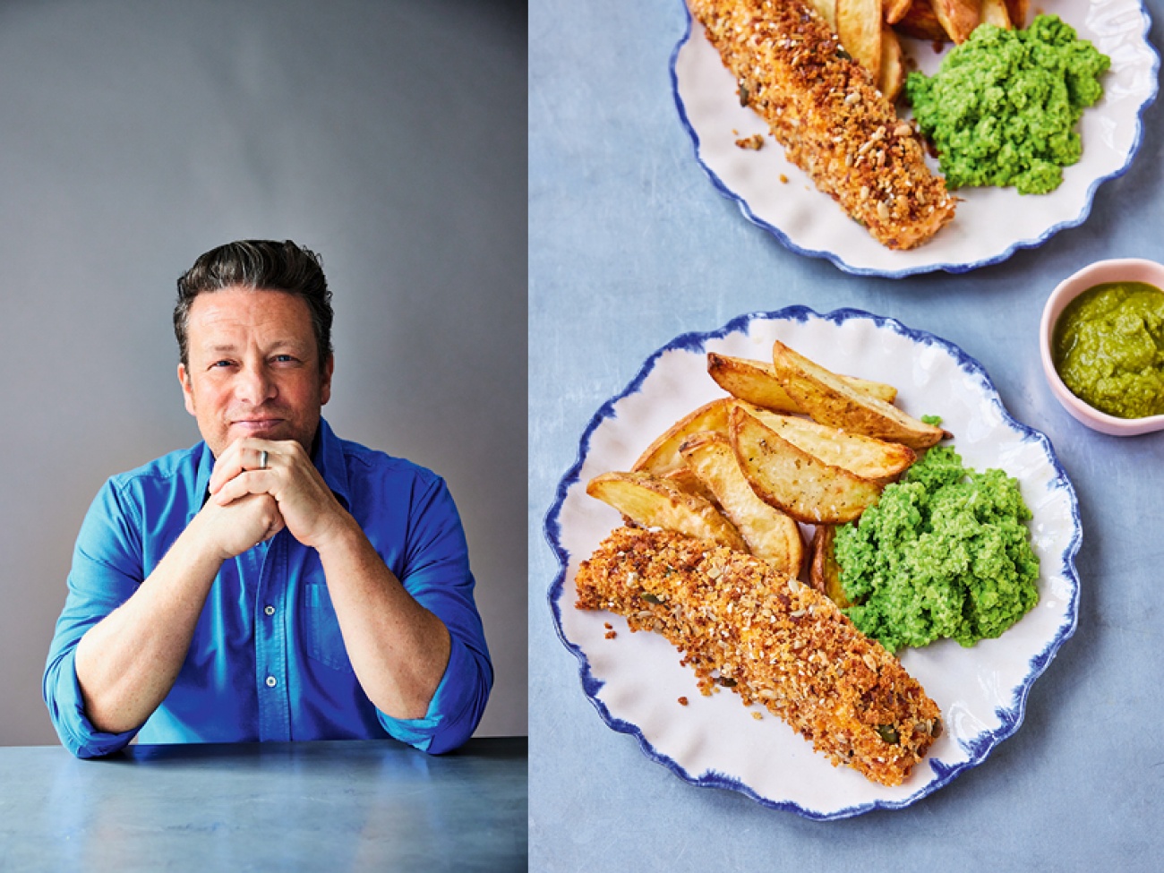 Jamie Oliver Channel 4 Air Fryer Recipe for Fish & Chips | Living North