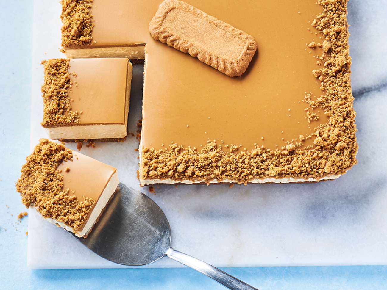 Speculoos Cheesecake Bars | Living North