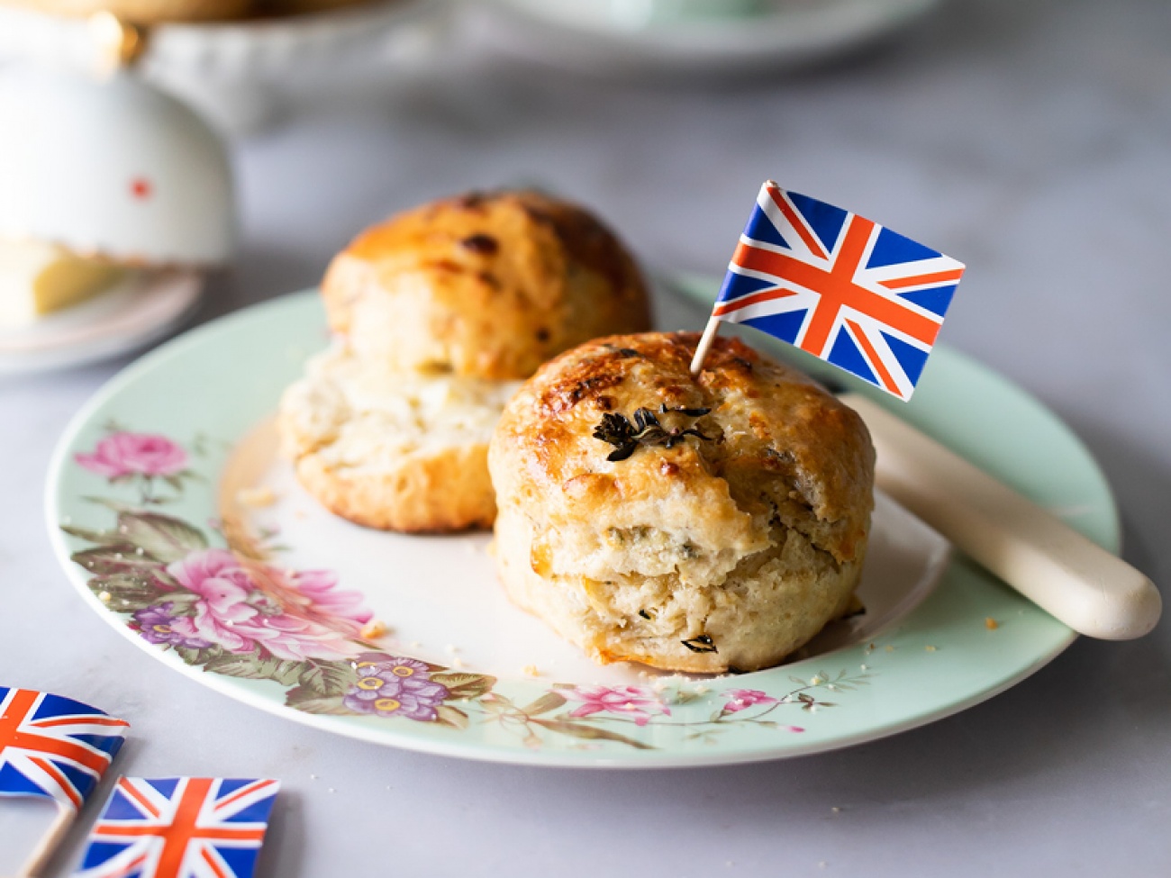 Blue Cheese and Thyme Scones | Living North