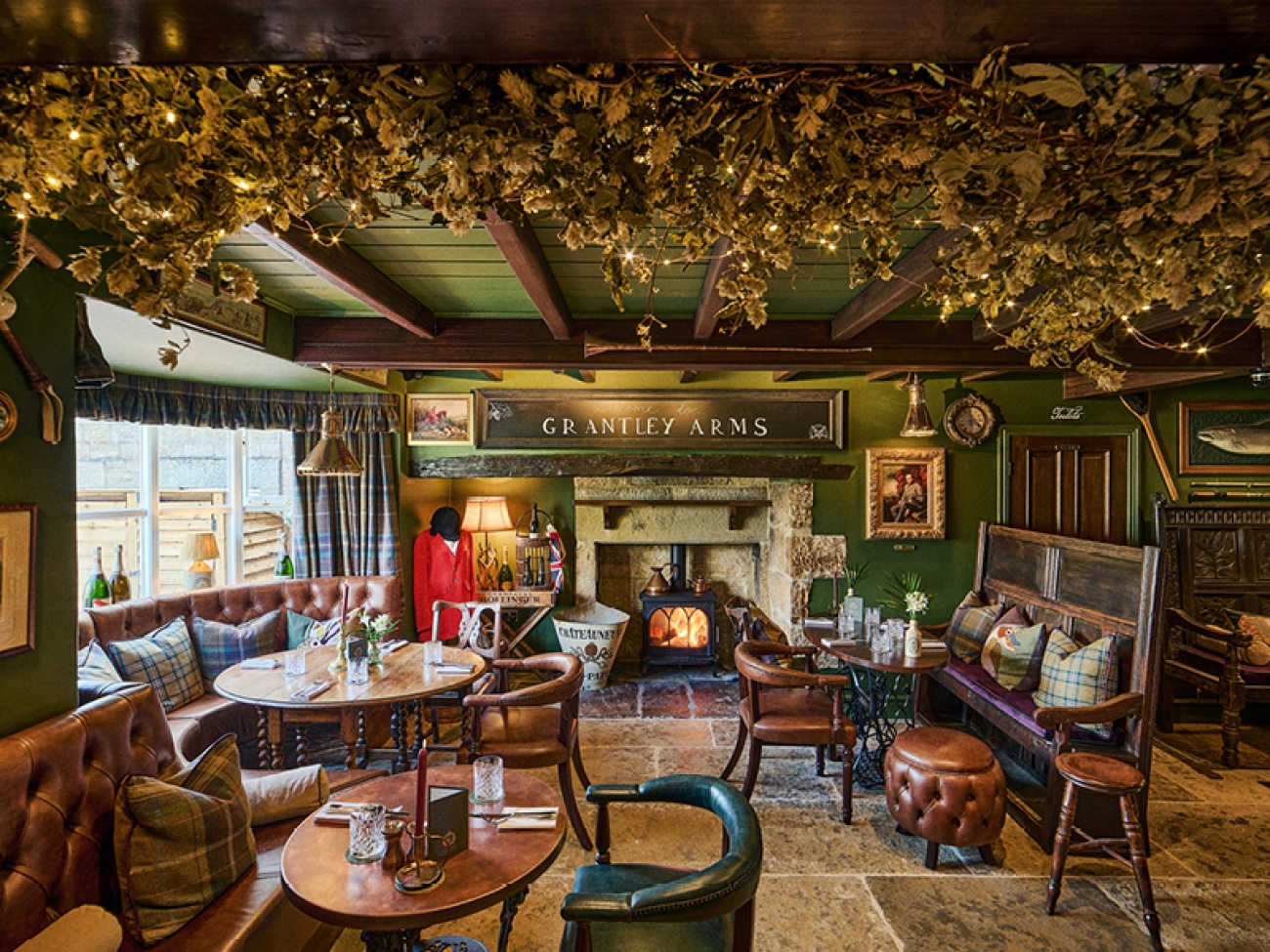 Review of New Yorkshire Pub Grantley Arms by Grantley Hall in Ripon ...