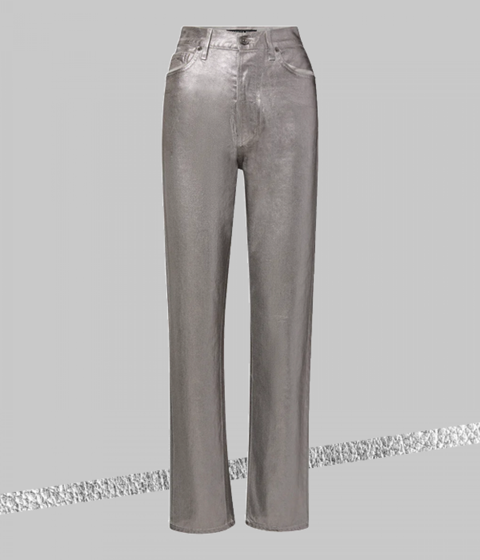 Silver Trousers from Karen Millen, Zara and Whistles | Living North