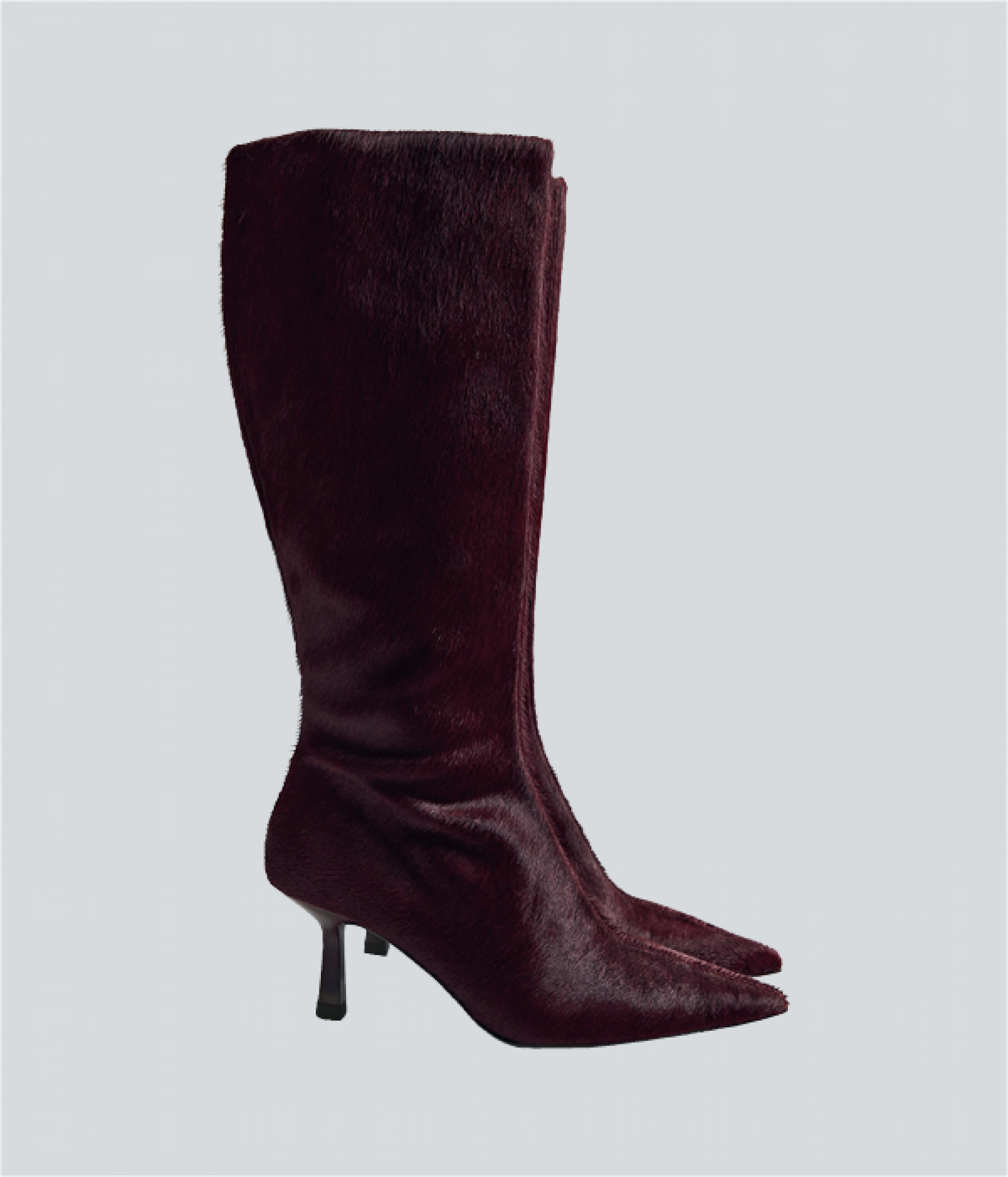 Burgundy Fashion including Burgundy Wool Coat and Zara Burgundy Boots ...