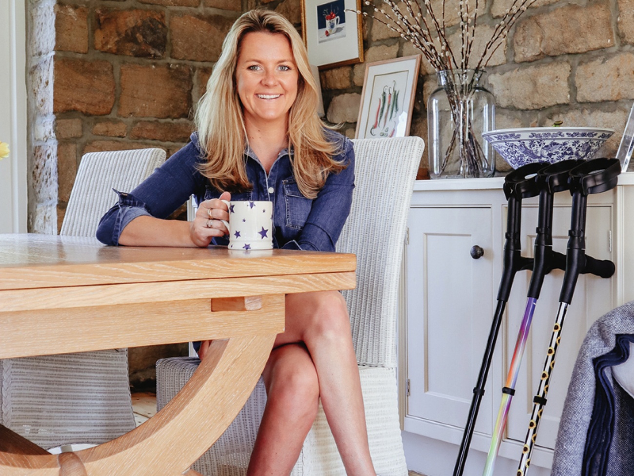 Yorkshire Colourful Crutches and Walking Sticks Used by Victoria ...