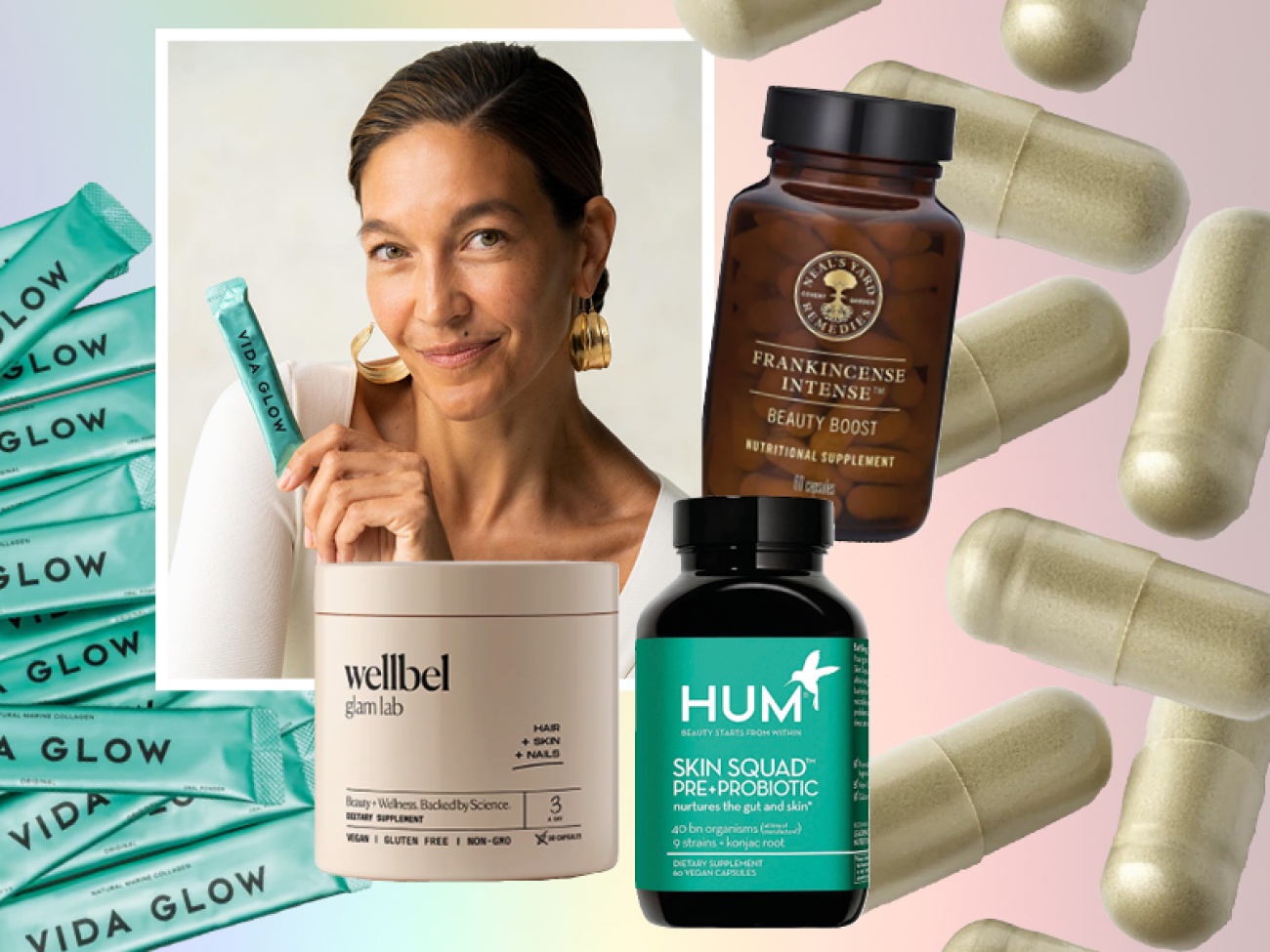 Supplements to Take for Healthy Skin from Glamlab, HUM Nutrition and ...