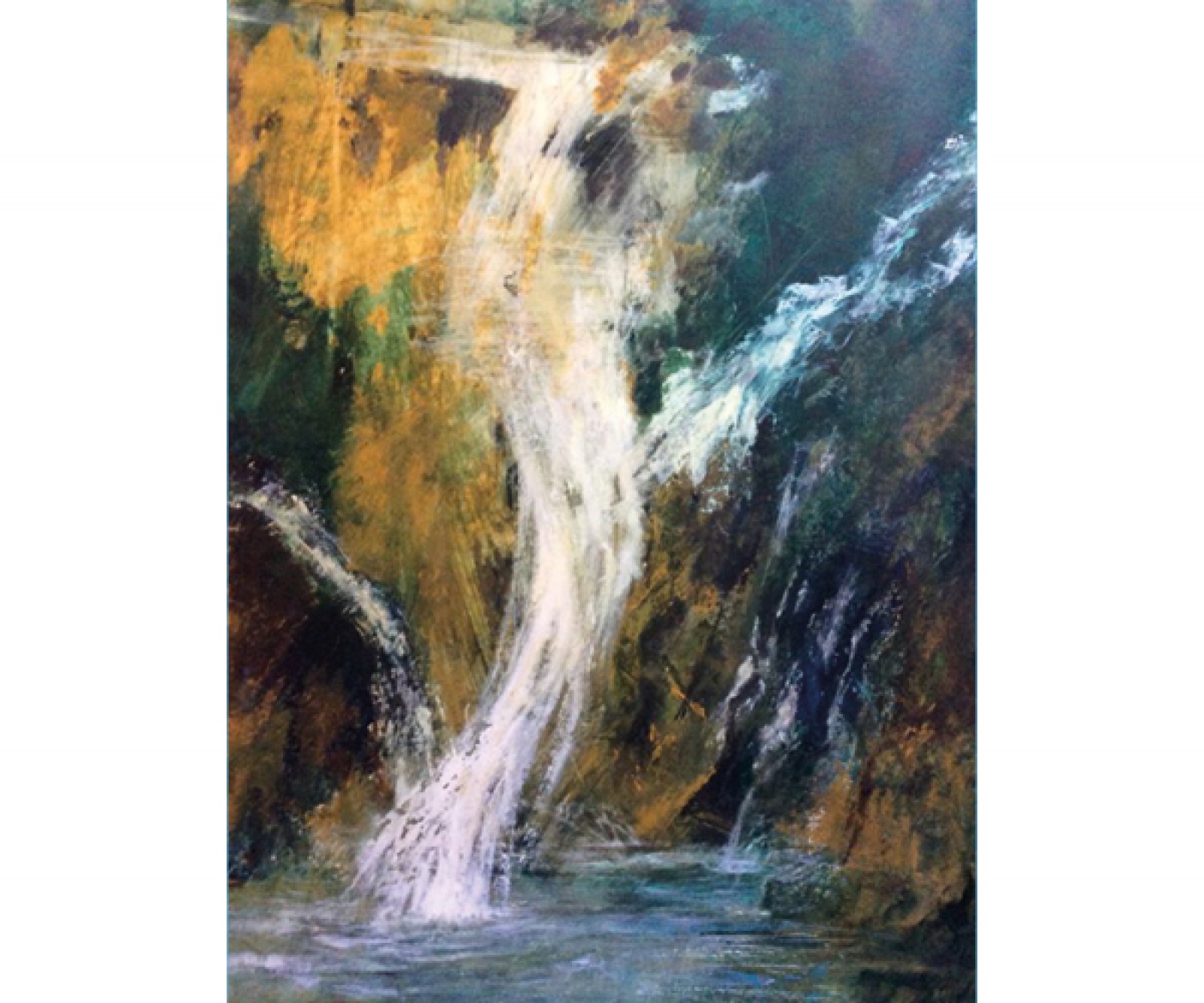 Local Yorkshire Artist Brian Burton on North Yorkshire Waterfalls ...