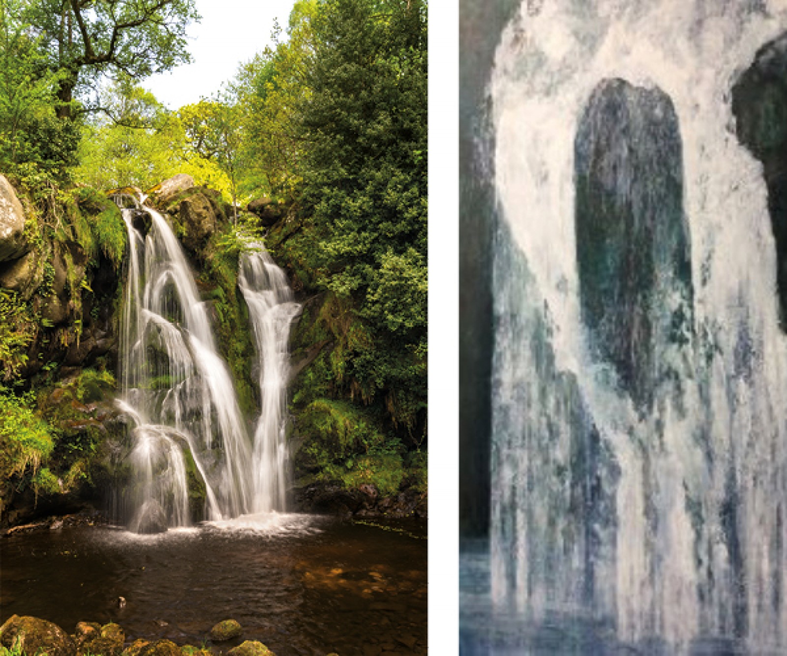 Local Yorkshire Artist Brian Burton on North Yorkshire Waterfalls ...