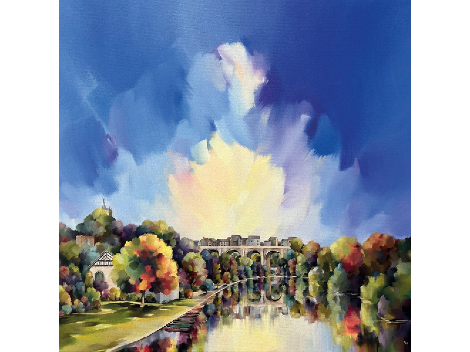 Where to Buy Yorkshire Themed Artwork Including Leeds Dock Paintings ...