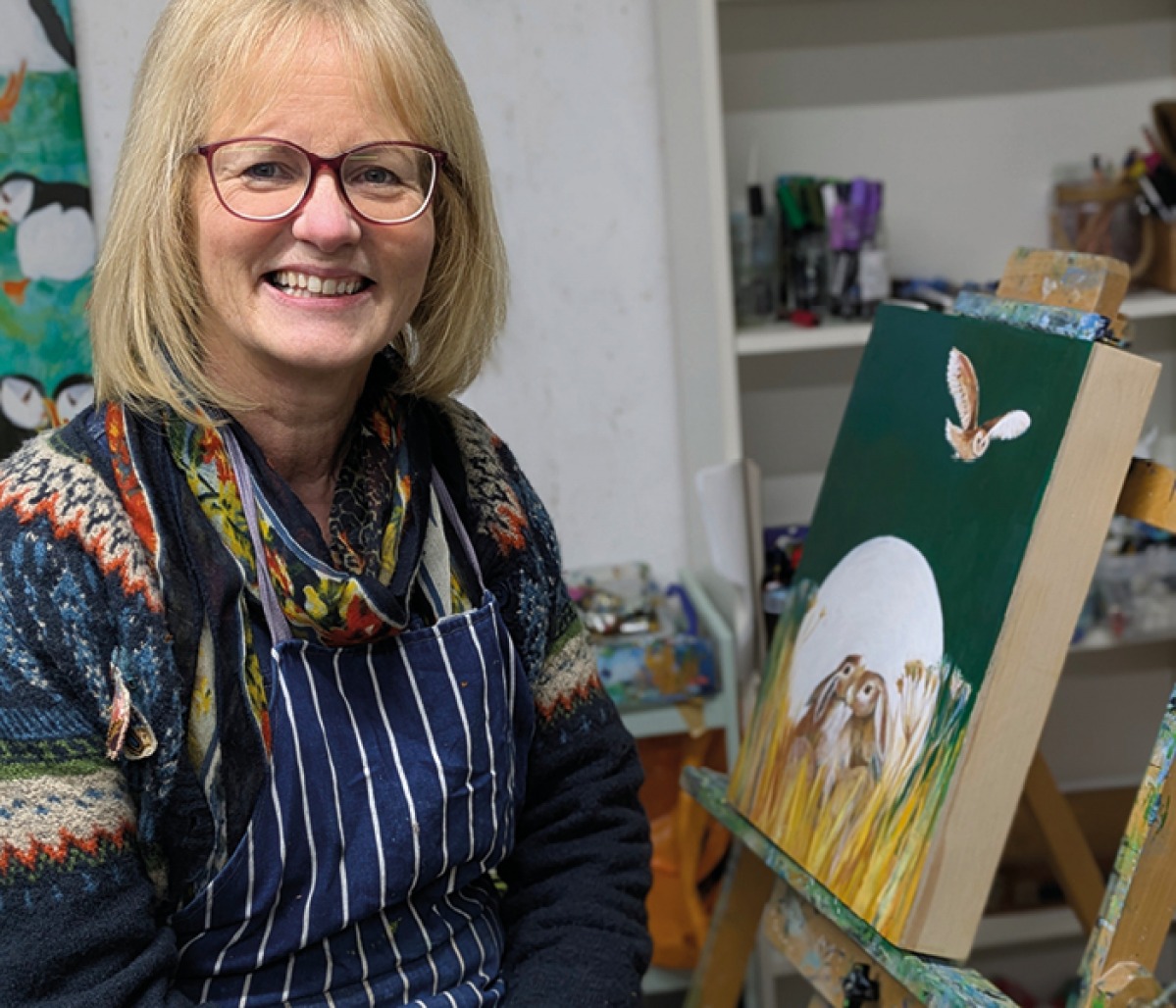 Interview With Scarborough Artist Angela Weir The Hedgerow Artist ...