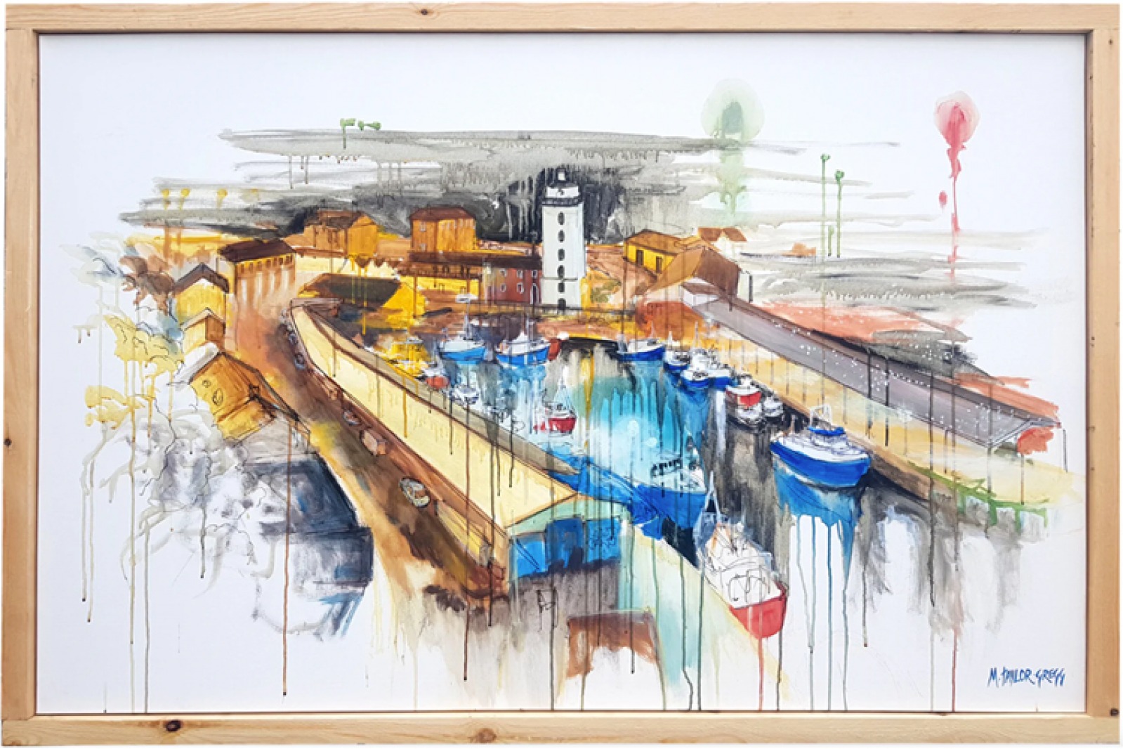 North Shields Artist, Mark Taylor on his Coastal-Inspired Paintings and ...