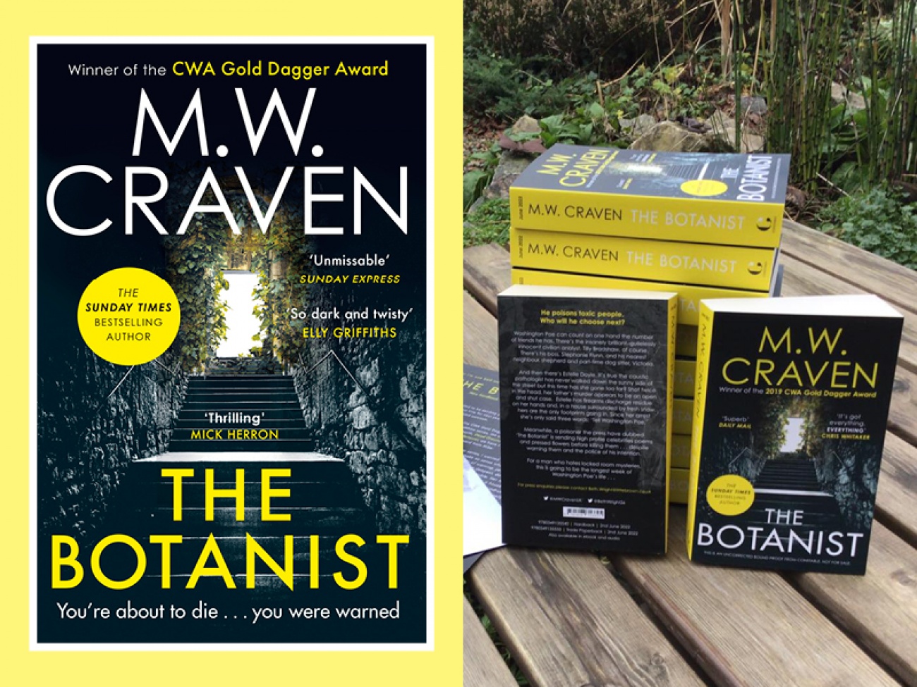 Check out this Interview with Best-Selling Crime Writer M.W. Craven ...