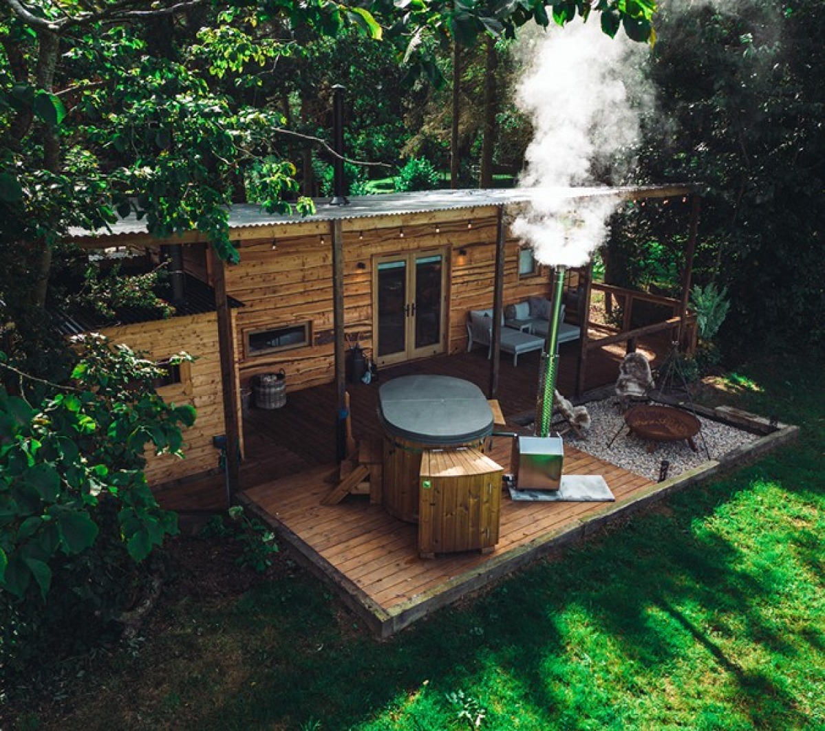 Huts, Cabins and Hot Tub Lodges in Northumberland and Durham | Living North