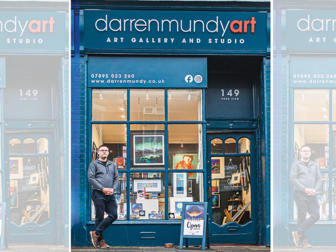 New Art Gallery and Shop in Whitley Bay and More About Artist Darren ...