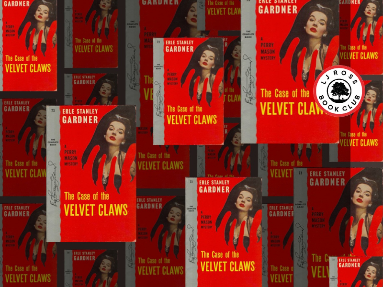 LJ Ross Book Club: The Case of the Velvet Claws by Erle Stanley Gardner ...