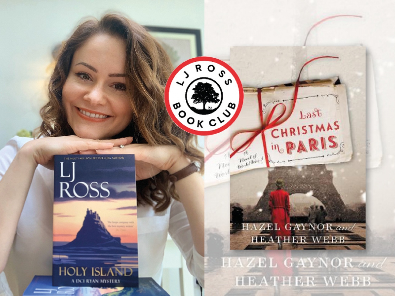 Author LJ Ross's December Book Club Pick is Last Christmas in Paris ...