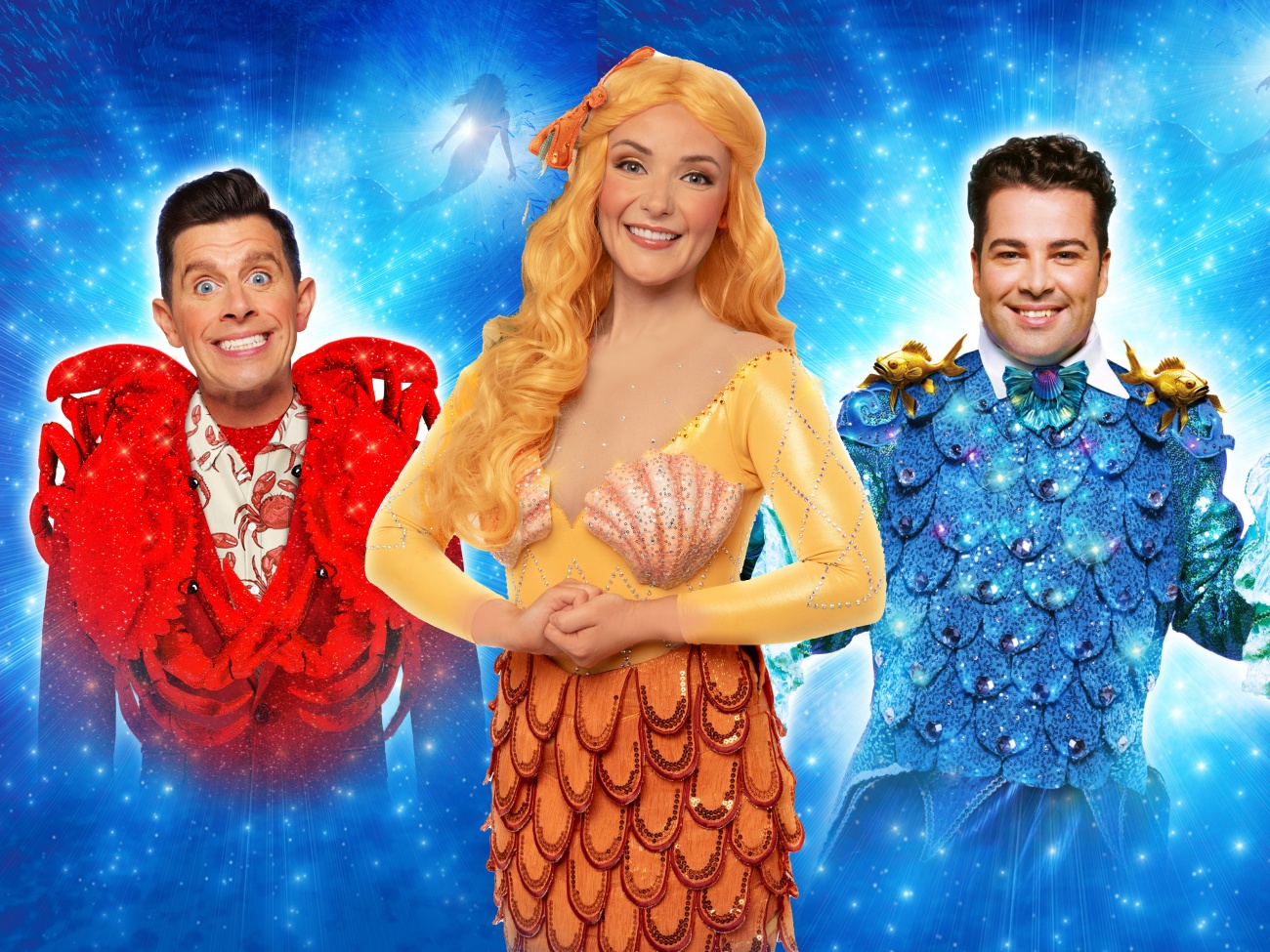 Theatre Royal Newcastle Panto 2024, The Little Mermaid starring Danny ...