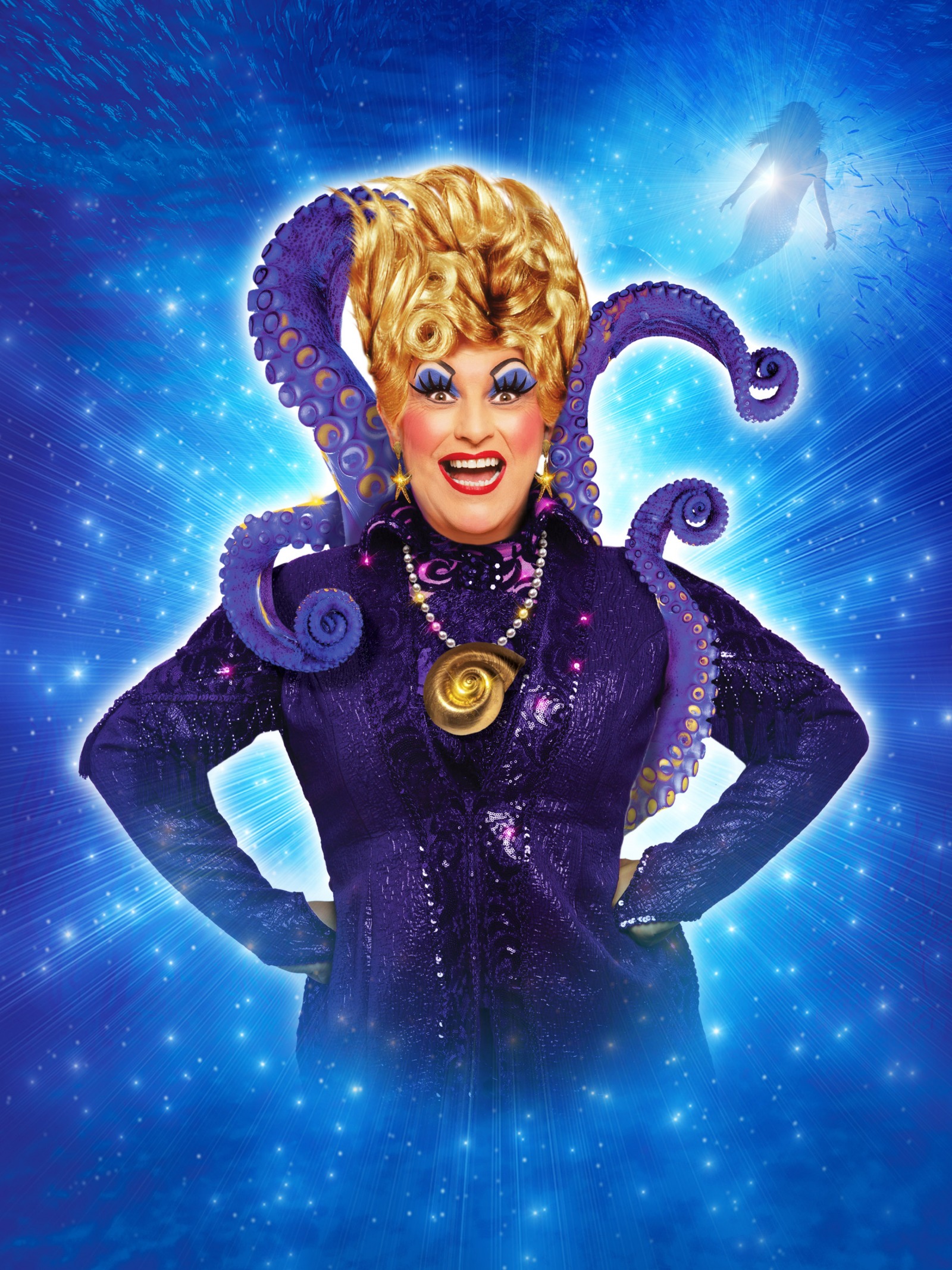 Theatre Royal Newcastle Panto 2024, The Little Mermaid starring Danny ...