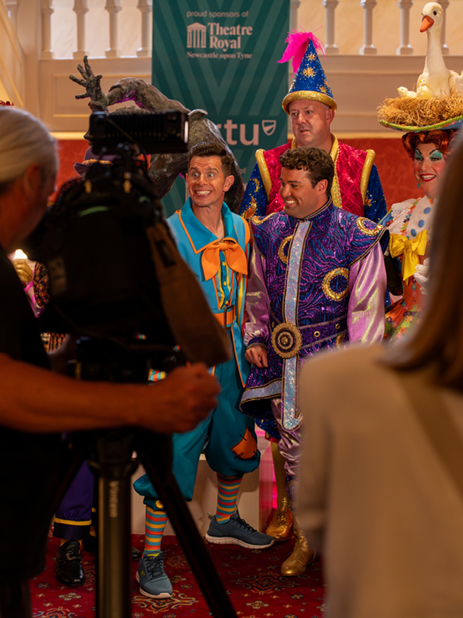 Interviews With Cast of Newcastle Theatre Royal's Panto Aladdin For ...