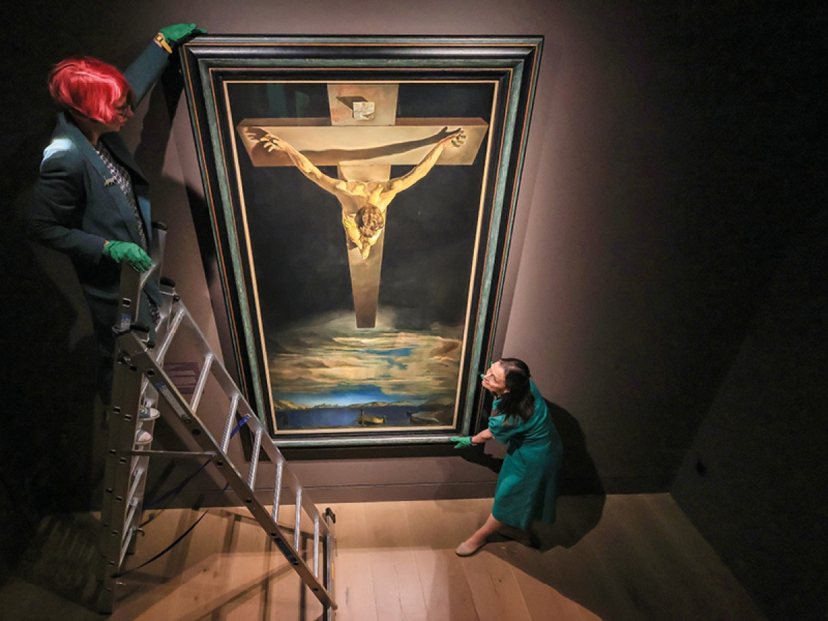 See the Iconic Salvador Dali Painting on Display at Bishop Auckland's ...